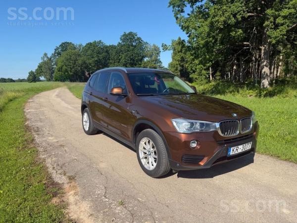 Brown BMW X3 2017 in Saldus, with an engine capacity of 2.00 L and mileage of 124 thousand km for 15000 €, photo 8 on AUTOMOTO.COM.LV