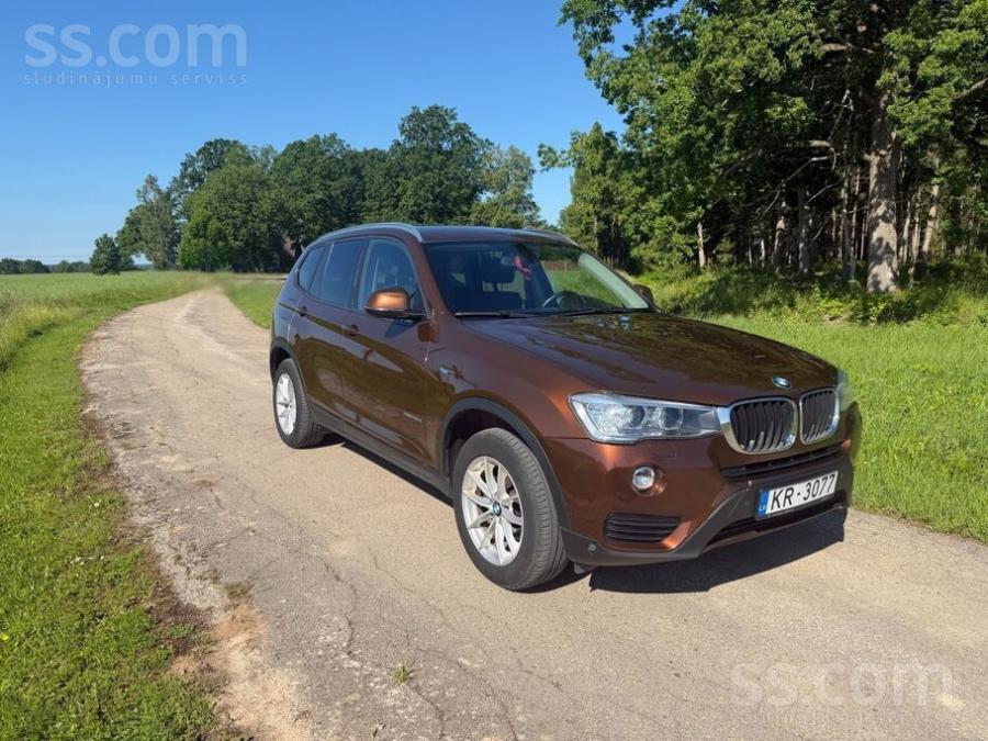 Brūns BMW X3 2017 Saldus, ar dzinēja tilpumu 2.00 L un nobraukumu 124 tūkst. km par 15000 €, foto 9 vietnē AUTOMOTO.COM.LV