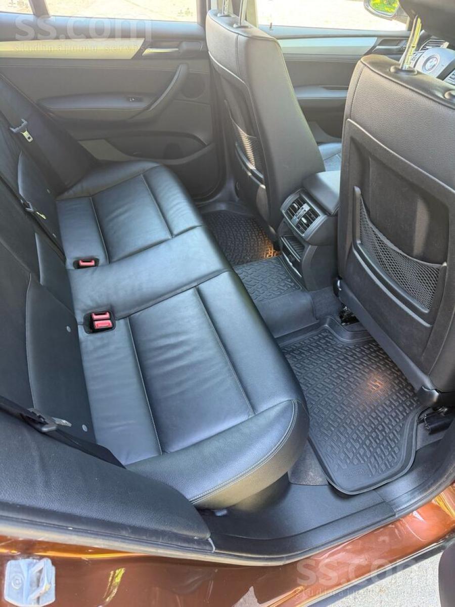Brūns BMW X3 2017 Saldus, ar dzinēja tilpumu 2.00 L un nobraukumu 124 tūkst. km par 15000 €, foto 14 vietnē AUTOMOTO.COM.LV