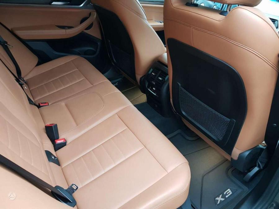 Brown BMW X3 2018 in Siauliai, with an engine capacity of 2.00 L and mileage of 270 thousand km for 20500 €, photo 14 on AUTOMOTO.COM.LV
