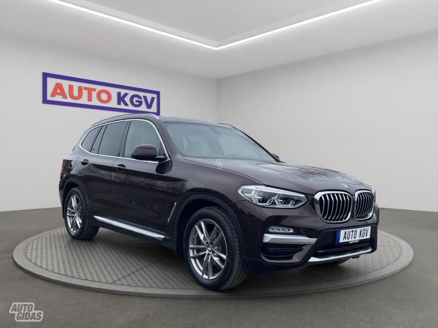 Brown BMW X3 2018 in Vilnius, with an engine capacity of 2.00 L and mileage of 52 thousand km for 23999 €, photo 8 on AUTOMOTO.COM.LV
