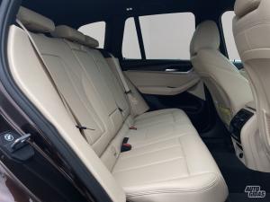Brown BMW X3 2018 in Vilnius, with an engine capacity of 2.00 L and mileage of 52 thousand km for 23999 €, photo 10 on AUTOMOTO.COM.LV