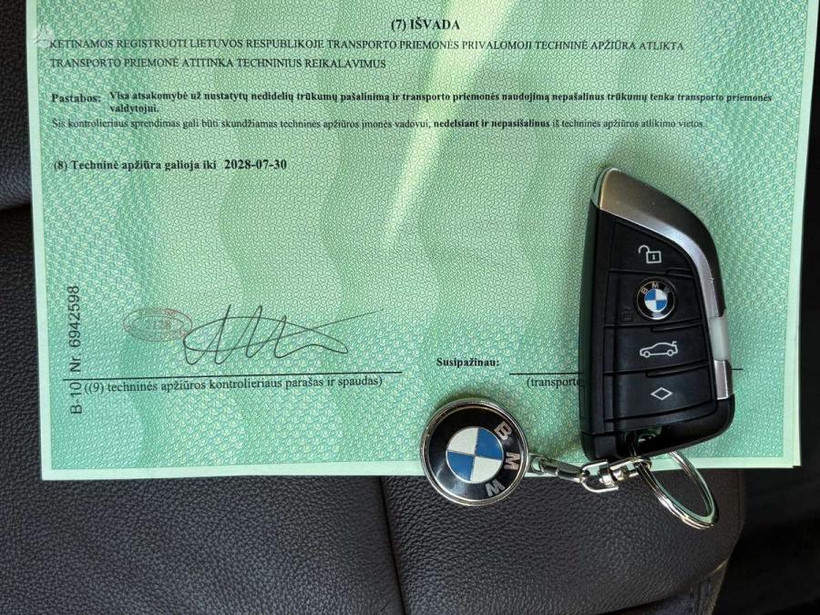 Brown BMW X3 2019 in Kaunas, with an engine capacity of 2.00 L and mileage of 309 thousand km for 18950 €, photo 45 on AUTOMOTO.COM.LV