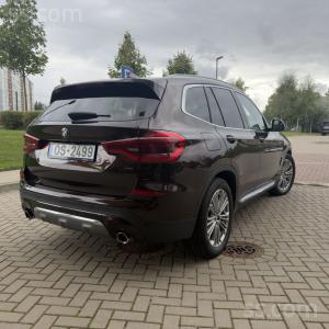 Brown BMW X3 2019 in Riga, with an engine capacity of 3.00 L and mileage of 173 thousand km for 27500 €, photo 4 on AUTOMOTO.COM.LV