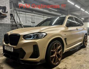 Brown BMW X3 2022 in Vilnius, with an engine capacity of 2.00 L and mileage of 72 thousand km for 48000 €, photo  on AUTOMOTO.COM.LV