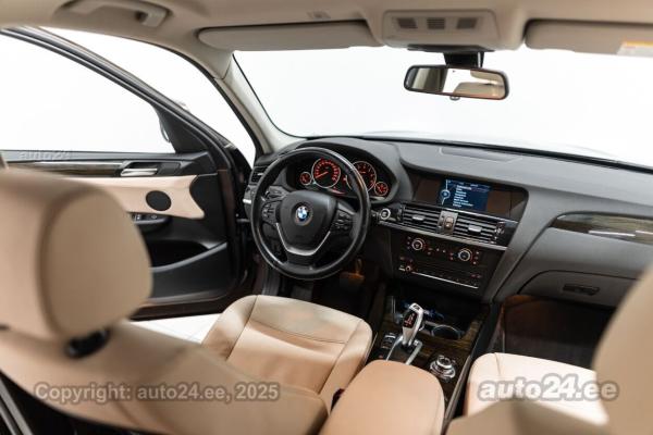 Brown BMW X3 2012 in Tallinn, with an engine capacity of 2.00 L and mileage of 186 thousand km for 9999 €, photo 9 on AUTOMOTO.COM.LV