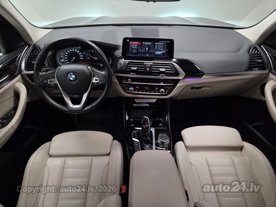 Brown BMW X3 2019 in Tallinn, with an engine capacity of 2.00 L and mileage of 100 thousand km for 29900 €, photo 7 on AUTOMOTO.COM.LV