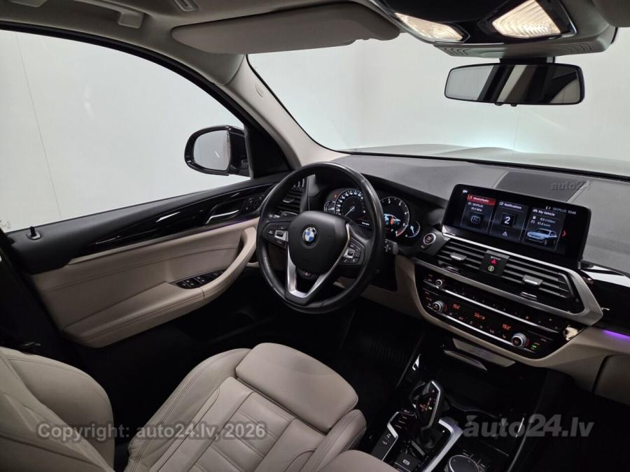 Brown BMW X3 2019 in Tallinn, with an engine capacity of 2.00 L and mileage of 100 thousand km for 29900 €, photo 13 on AUTOMOTO.COM.LV