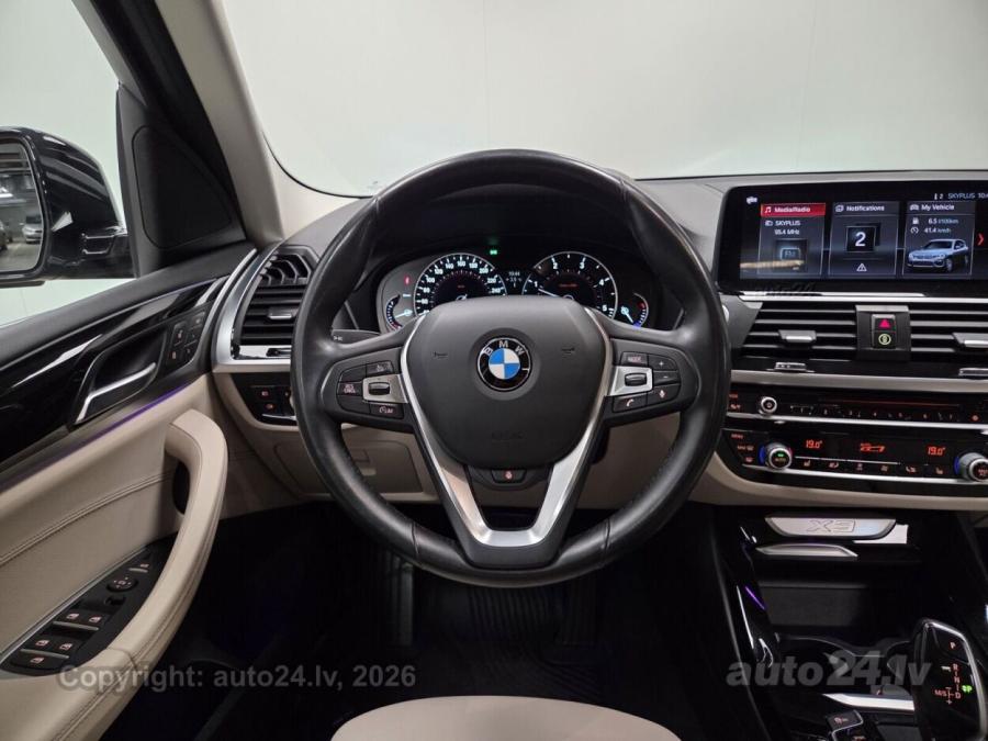 Brown BMW X3 2019 in Tallinn, with an engine capacity of 2.00 L and mileage of 100 thousand km for 29900 €, photo 14 on AUTOMOTO.COM.LV