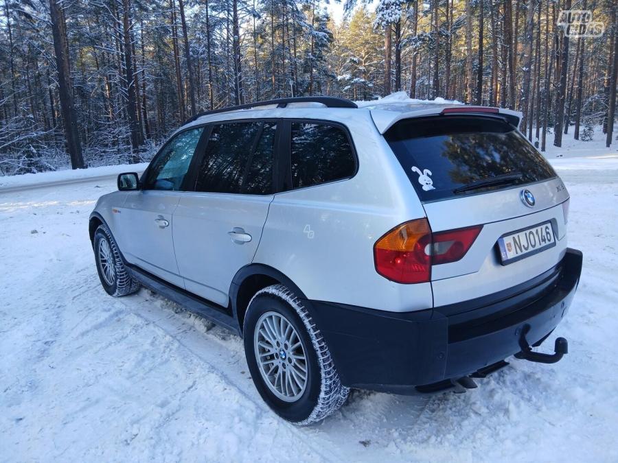 BMW X3 2004 Druskininkai, ar dzinēja tilpumu 3.00 L un nobraukumu 300 tūkst. km par 1650 €, foto 7 vietnē AUTOMOTO.COM.LV