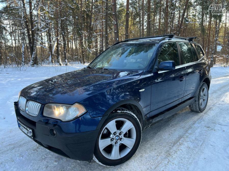 BMW X3 2004 Viļņa, ar dzinēja tilpumu 3.00 L un nobraukumu 350 tūkst. km par 3099 €, foto 1 vietnē AUTOMOTO.COM.LV