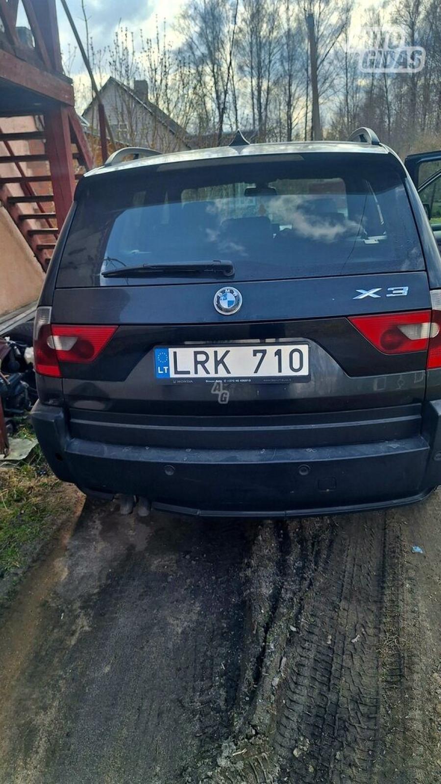 BMW X3 2004 in Siauliai, with an engine capacity of 3.00 L and mileage of 3000 thousand km for 3200 €, photo 6 on AUTOMOTO.COM.LV