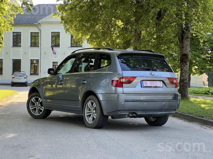 BMW X3 2004 Rēzekne, ar dzinēja tilpumu 3.00 L un nobraukumu 200 tūkst. km par 4600 €, foto 5 vietnē AUTOMOTO.COM.LV