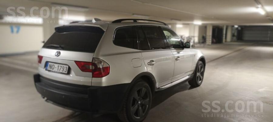 BMW X3 2004 Jelgava, ar dzinēja tilpumu 3.00 L un nobraukumu 280 tūkst. km par 4350 €, foto 3 vietnē AUTOMOTO.COM.LV