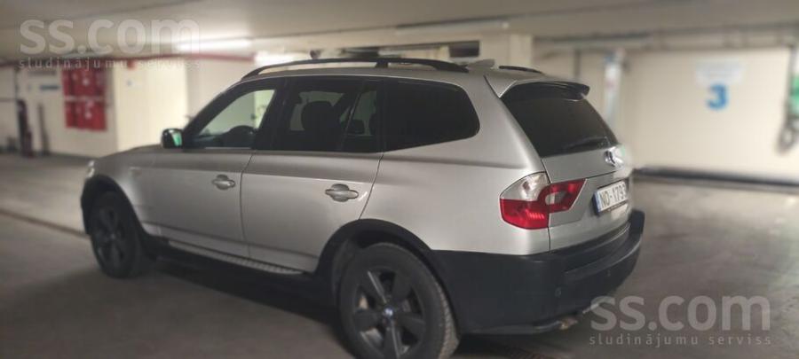 BMW X3 2004 Jelgava, ar dzinēja tilpumu 3.00 L un nobraukumu 280 tūkst. km par 4350 €, foto 4 vietnē AUTOMOTO.COM.LV