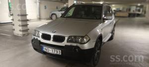 BMW X3 2004 Jelgava, ar dzinēja tilpumu 3.00 L un nobraukumu 280 tūkst. km par 4350 €, foto 6 vietnē AUTOMOTO.COM.LV