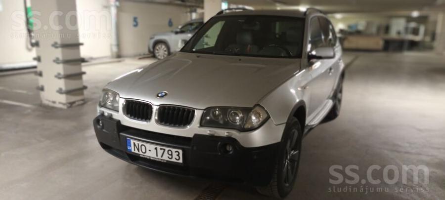 BMW X3 2004 Jelgava, ar dzinēja tilpumu 3.00 L un nobraukumu 280 tūkst. km par 4350 €, foto 6 vietnē AUTOMOTO.COM.LV