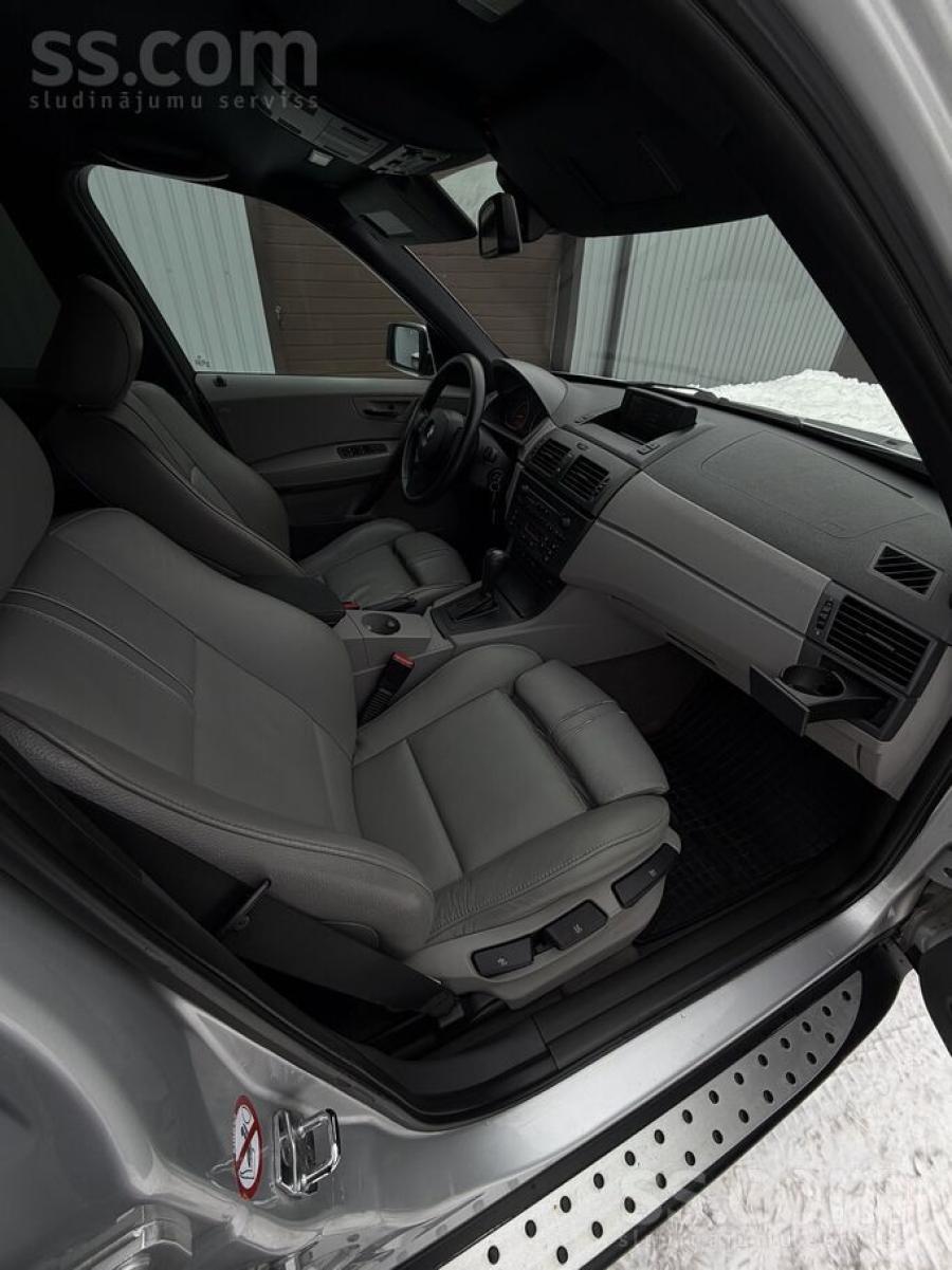 BMW X3 2004 Jelgava, ar dzinēja tilpumu 3.00 L un nobraukumu 276 tūkst. km par 4500 €, foto 14 vietnē AUTOMOTO.COM.LV
