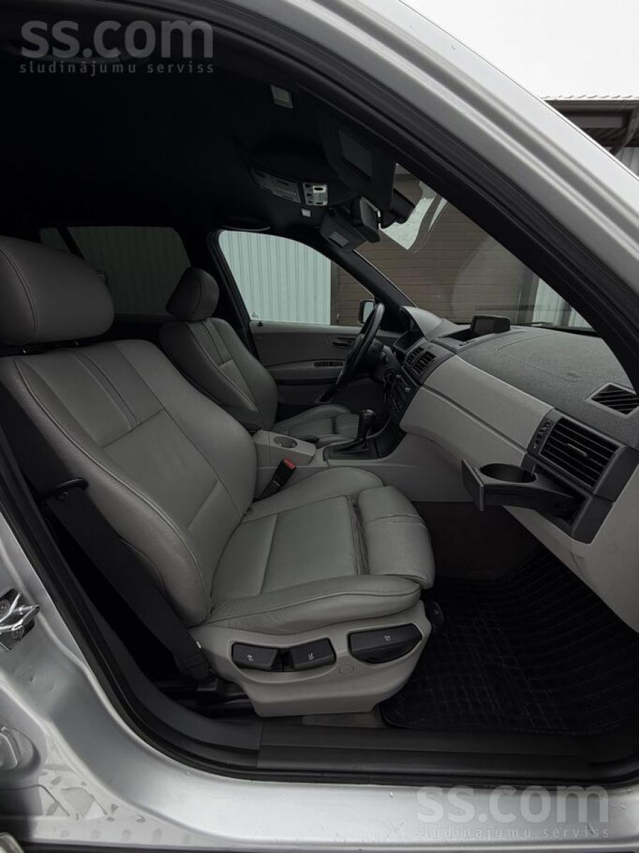 BMW X3 2004 Jelgava, ar dzinēja tilpumu 3.00 L un nobraukumu 276 tūkst. km par 4500 €, foto 15 vietnē AUTOMOTO.COM.LV