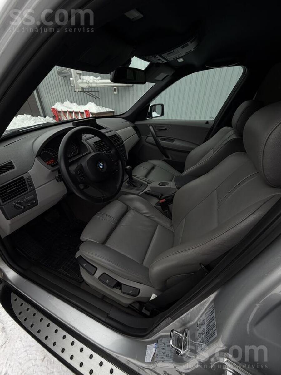 BMW X3 2004 Jelgava, ar dzinēja tilpumu 3.00 L un nobraukumu 276 tūkst. km par 4500 €, foto 16 vietnē AUTOMOTO.COM.LV