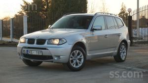 BMW X3 2004 Dobele, ar dzinēja tilpumu 3.00 L un nobraukumu 0 tūkst. km par 3377 €, foto  vietnē AUTOMOTO.COM.LV