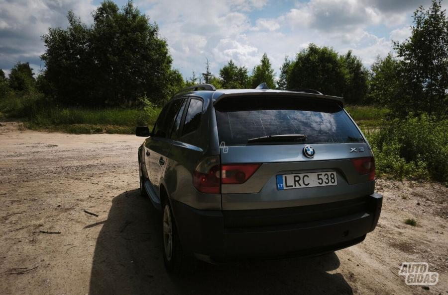 BMW X3 2004 in Vilnius, with an engine capacity of 3.00 L and mileage of 300 thousand km for 3400 €, photo 8 on AUTOMOTO.COM.LV