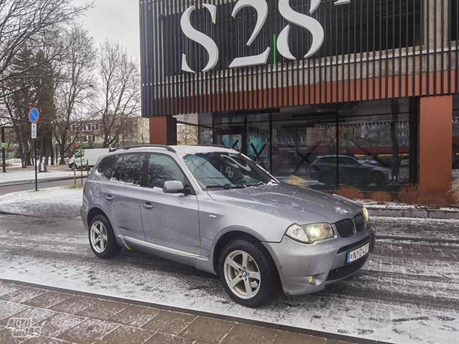 BMW X3 2005 Viļņa, ar dzinēja tilpumu 3.00 L un nobraukumu 350 tūkst. km par 3800 €, foto 1 vietnē AUTOMOTO.COM.LV