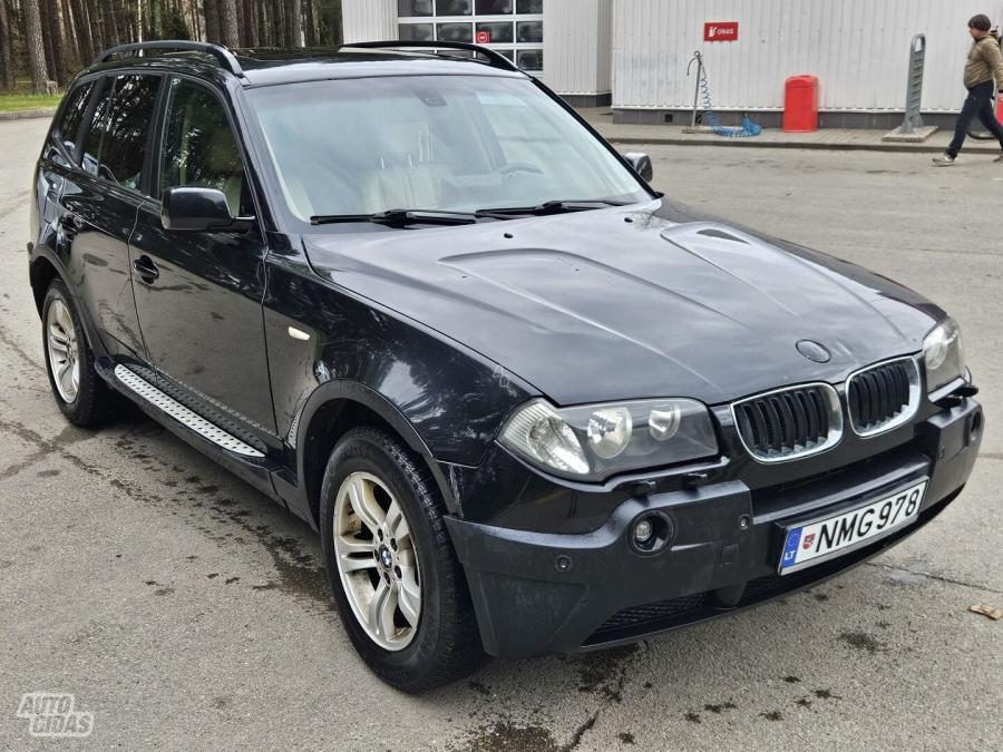 BMW X3 2005 Ignalina, ar dzinēja tilpumu 3.00 L un nobraukumu 350 tūkst. km par 2050 €, foto 1 vietnē AUTOMOTO.COM.LV