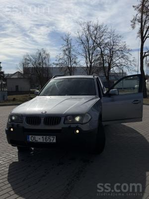 BMW X3 2005 Daugavpils, ar dzinēja tilpumu 3.00 L un nobraukumu 322 tūkst. km par 5100 €, foto 3 vietnē AUTOMOTO.COM.LV