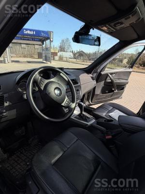 BMW X3 2005 Daugavpils, ar dzinēja tilpumu 3.00 L un nobraukumu 322 tūkst. km par 5100 €, foto 7 vietnē AUTOMOTO.COM.LV