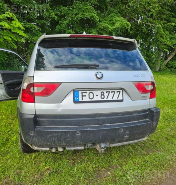 BMW X3 2005 in Valmiera, with an engine capacity of 3.00 L and mileage of 240 thousand km for 4000 €, photo 1 on AUTOMOTO.COM.LV