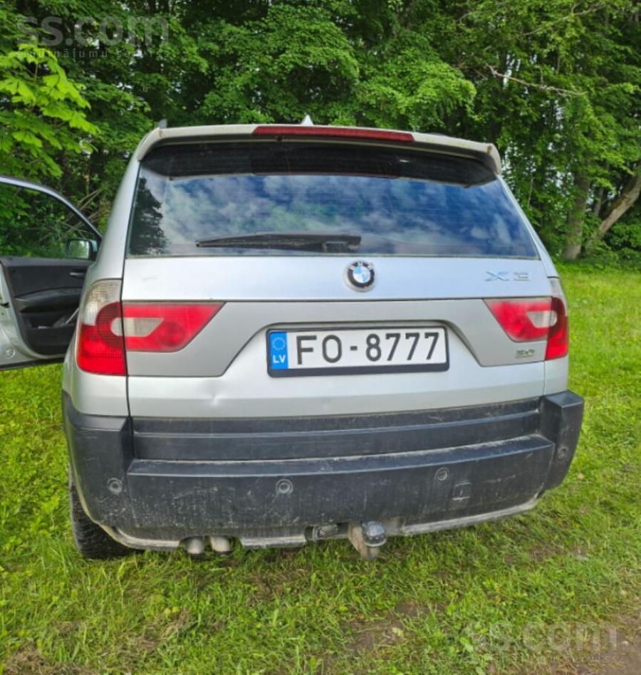 BMW X3 2005 in Valmiera, with an engine capacity of 3.00 L and mileage of 240 thousand km for 4000 €, photo 1 on AUTOMOTO.COM.LV