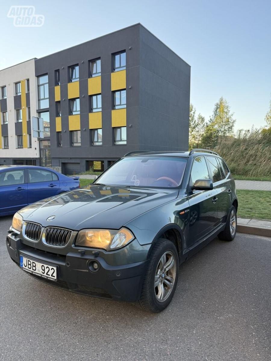 BMW X3 2005 Viļņa, ar dzinēja tilpumu 3.00 L un nobraukumu 400 tūkst. km par 2550 €, foto 3 vietnē AUTOMOTO.COM.LV