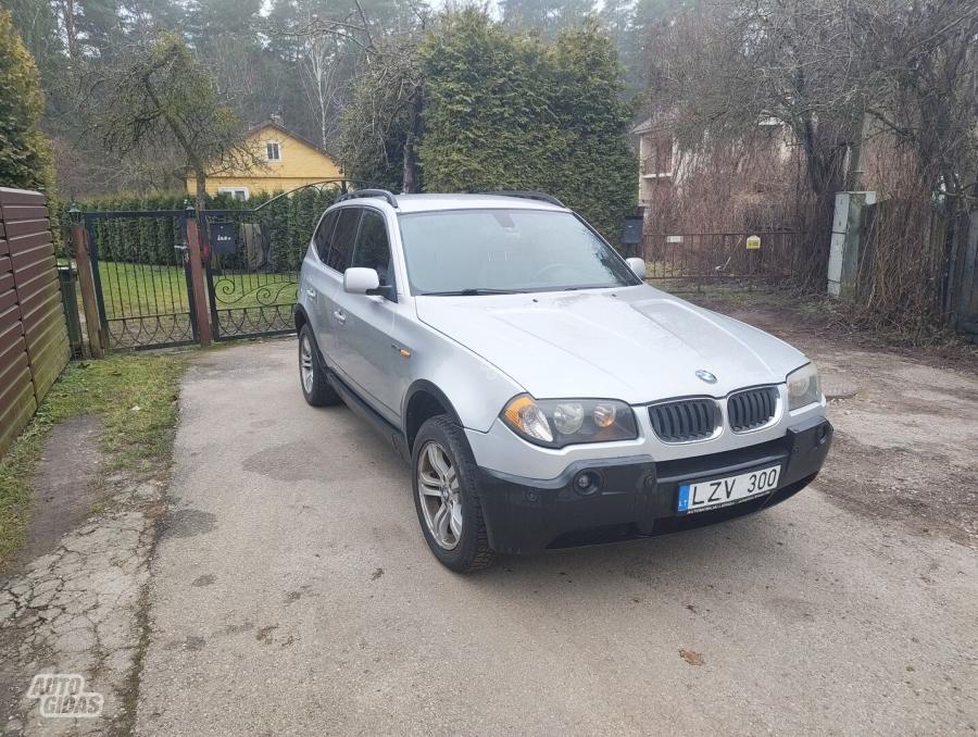 BMW X3 2006 in Vilnius, with an engine capacity of 2.00 L and mileage of 320 thousand km for 3500 €, photo 2 on AUTOMOTO.COM.LV