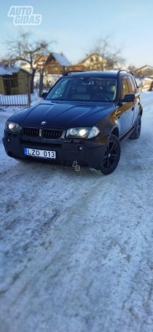 BMW X3 2006 Utena, ar dzinēja tilpumu 3.00 L un nobraukumu 308 tūkst. km par 3500 €, foto  vietnē AUTOMOTO.COM.LV