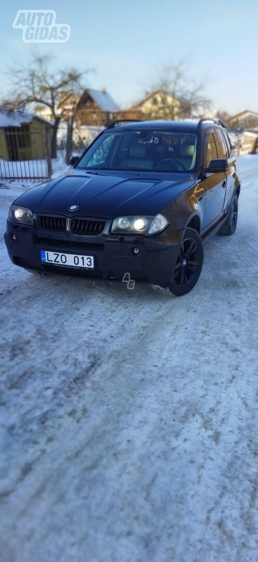 BMW X3 2006 Utena, ar dzinēja tilpumu 3.00 L un nobraukumu 308 tūkst. km par 3500 €, foto 1 vietnē AUTOMOTO.COM.LV