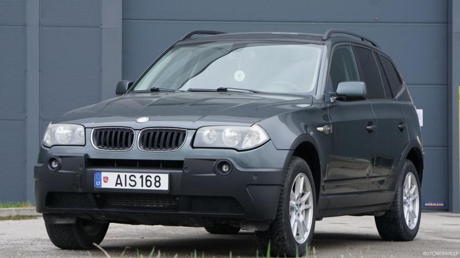 BMW X3 2006 Kauņa, ar dzinēja tilpumu 2.00 L un nobraukumu 253 tūkst. km par 3800 €, foto 1 vietnē AUTOMOTO.COM.LV