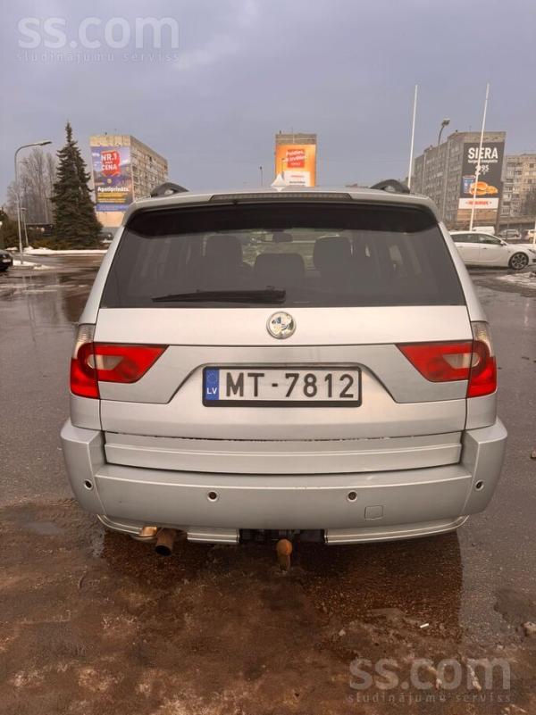 BMW X3 2006 Rīga, ar dzinēja tilpumu 2.00 L un nobraukumu 329 tūkst. km par 3850 €, foto 4 vietnē AUTOMOTO.COM.LV