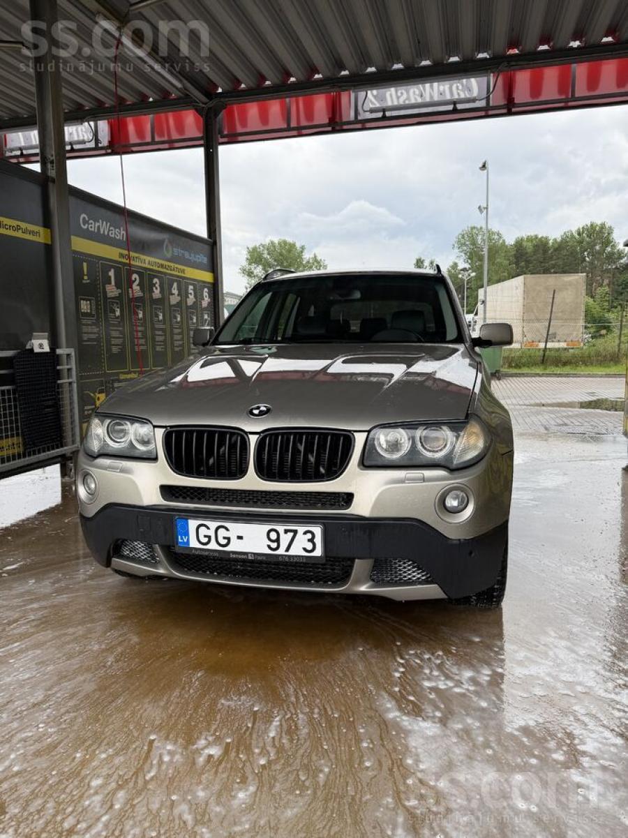 BMW X3 2006 Rīga, ar dzinēja tilpumu 3.00 L un nobraukumu 300 tūkst. km par 4200 €, foto 1 vietnē AUTOMOTO.COM.LV