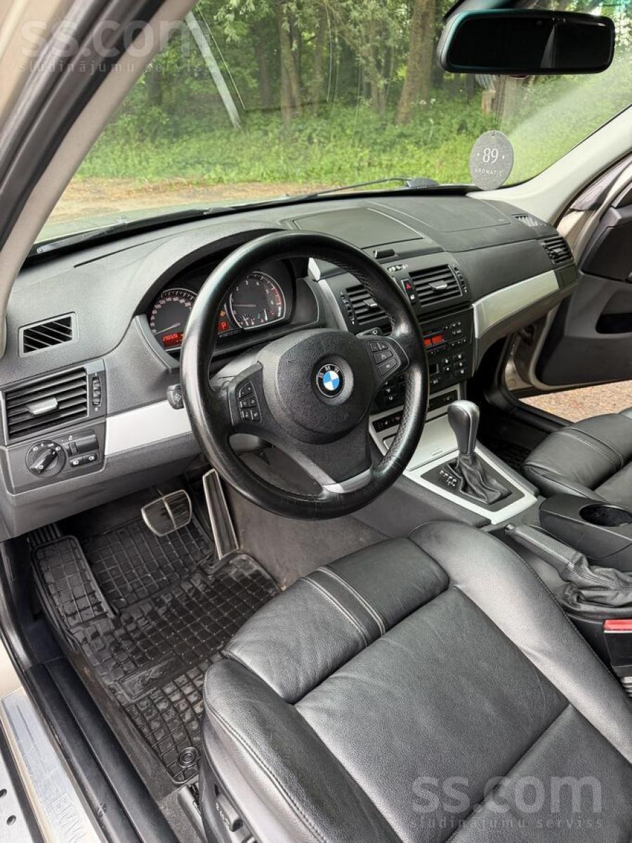 BMW X3 2006 Rīga, ar dzinēja tilpumu 3.00 L un nobraukumu 300 tūkst. km par 4200 €, foto 13 vietnē AUTOMOTO.COM.LV