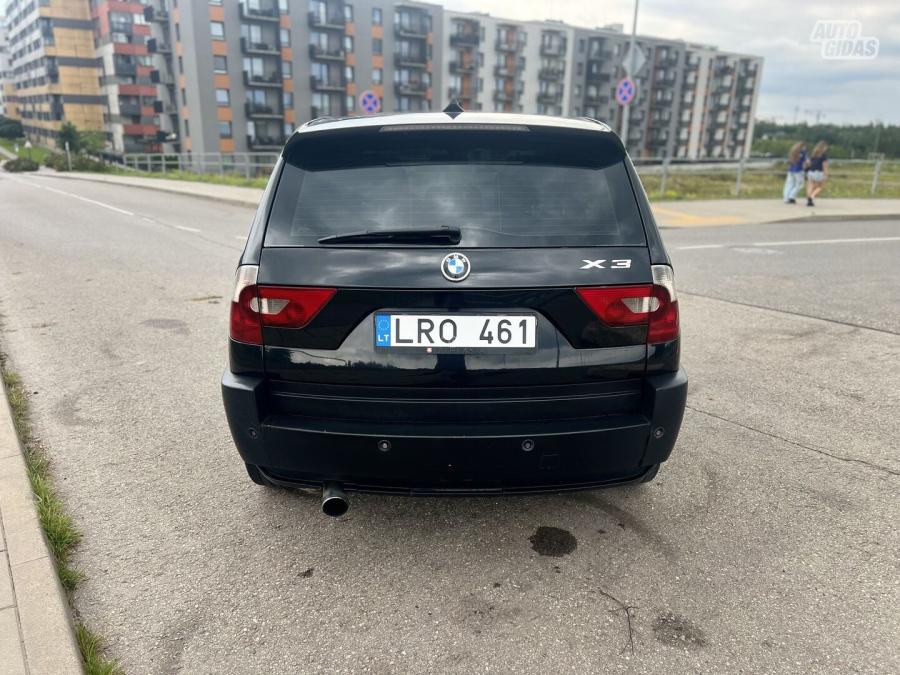 BMW X3 2006 in Vilnius, with an engine capacity of 2.00 L and mileage of 335 thousand km for 2600 €, photo 7 on AUTOMOTO.COM.LV