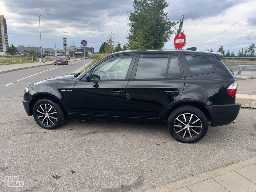 BMW X3 2006 in Vilnius, with an engine capacity of 2.00 L and mileage of 335 thousand km for 2600 €, photo 9 on AUTOMOTO.COM.LV