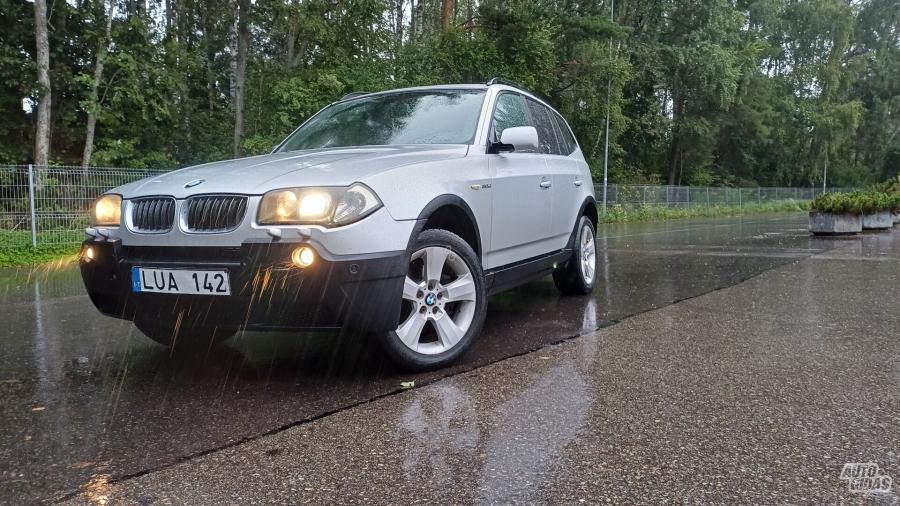 BMW X3 2006 Pabradė, ar dzinēja tilpumu 3.00 L un nobraukumu 378 tūkst. km par 2500 €, foto 1 vietnē AUTOMOTO.COM.LV
