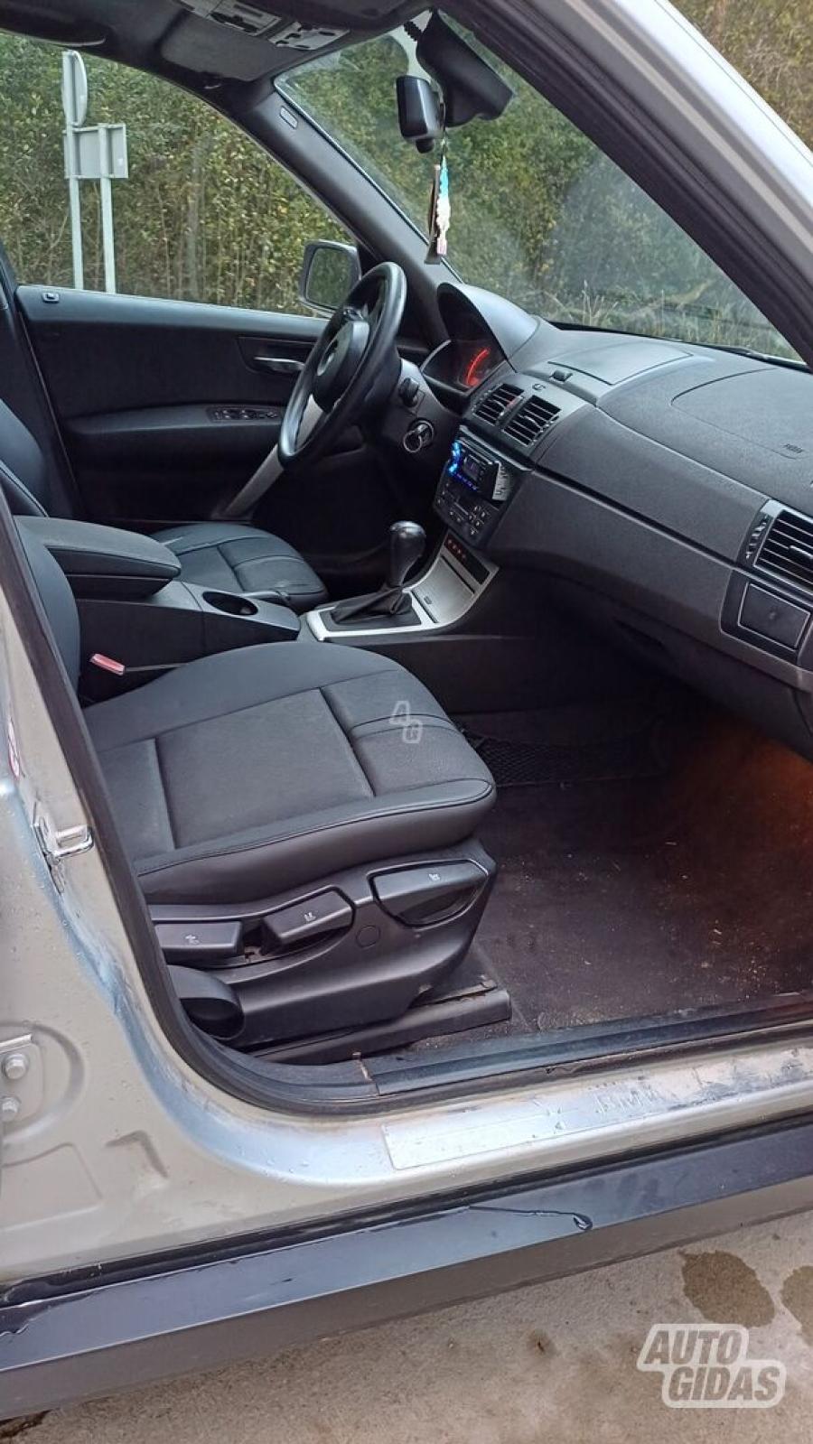 BMW X3 2006 Pabradė, ar dzinēja tilpumu 3.00 L un nobraukumu 378 tūkst. km par 2500 €, foto 19 vietnē AUTOMOTO.COM.LV