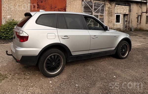 BMW X3 2007 in Daugavpils, with an engine capacity of 2.00 L and mileage of 350 thousand km for 3700 €, photo 6 on AUTOMOTO.COM.LV