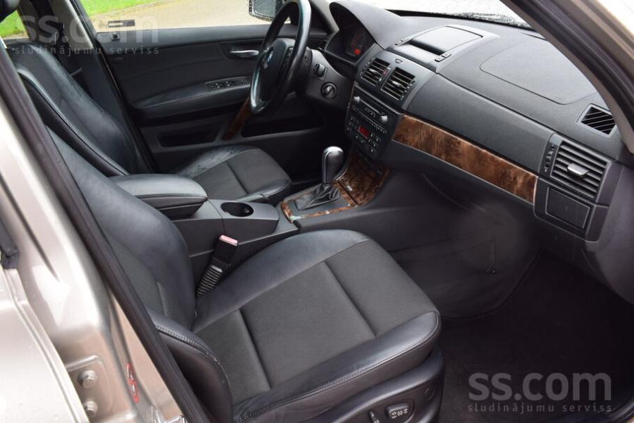 BMW X3 2007 in Riga, with an engine capacity of 3.00 L and mileage of 0 thousand km for 4450 €, photo 12 on AUTOMOTO.COM.LV