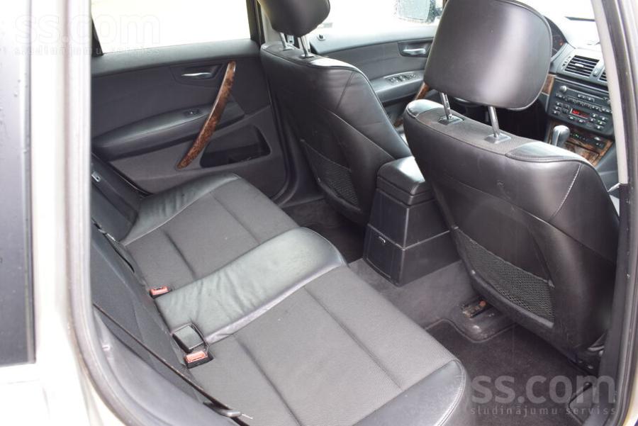 BMW X3 2007 in Riga, with an engine capacity of 3.00 L and mileage of 0 thousand km for 4450 €, photo 15 on AUTOMOTO.COM.LV