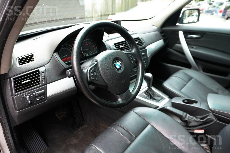 BMW X3 2007 in Riga, with an engine capacity of 3.00 L and mileage of 362 thousand km for 4790 €, photo 10 on AUTOMOTO.COM.LV
