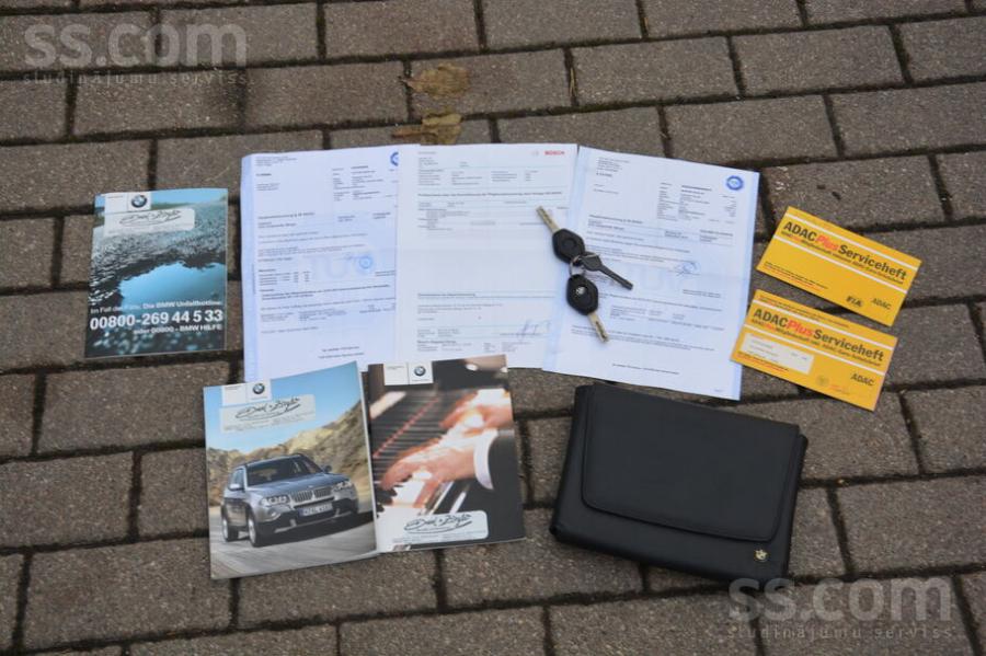 BMW X3 2007 Rīga, ar dzinēja tilpumu 3.00 L un nobraukumu 264 tūkst. km par 5599 €, foto 29 vietnē AUTOMOTO.COM.LV