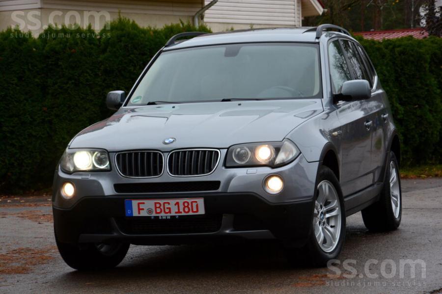 BMW X3 2007 Rīga, ar dzinēja tilpumu 3.00 L un nobraukumu 264 tūkst. km par 5599 €, foto 33 vietnē AUTOMOTO.COM.LV
